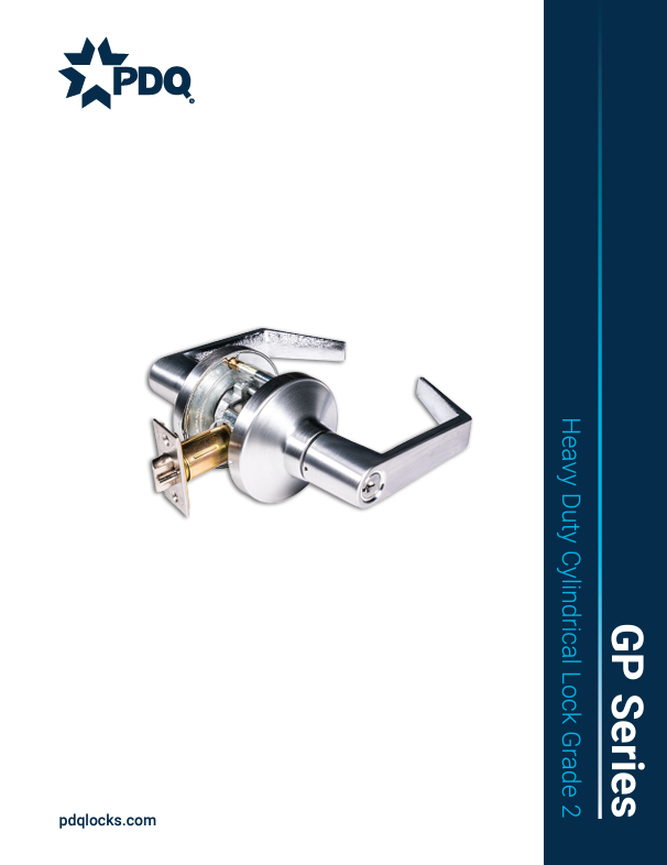 GP Series Grade 2 Cylindrical Lock | PDQ Locks